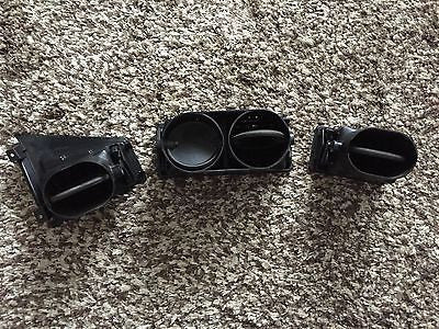 BMW E28 528E 535I M5 Left, Right, Center A/C Air Vents Airvents with S ...